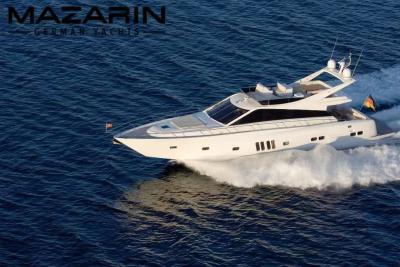 China Comfort Modern Luxury Yacht Monohull Customizable Mazarin 72ft for sale