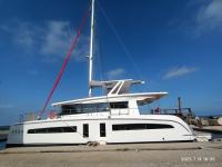 China Ocean Cruising Sailing Catamaran Stable Comfortable Global Voyager Voyaging Boat for sale