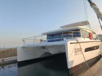 China Mazarin 55ft Luxury Power Catamaran Yachts German Exquisite Craft for sale