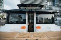 China Mazarin 55ft Motor Catamaran Long Endurance Panoramic Lighting Diesel Catamaran Yacht for sale