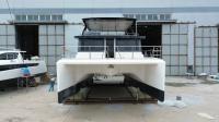 China Diesel Powered 55ft Catamaran Motor Boat All Round Custom Catamaran Yacht for sale