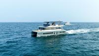 China Family Leisure Electric Yacht Catamaran Low Maintenance for sale