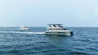 China Mazarin 55ft Electric Cruising Catamaran Offshore Sightseeing Private Sea Travel Yacht for sale