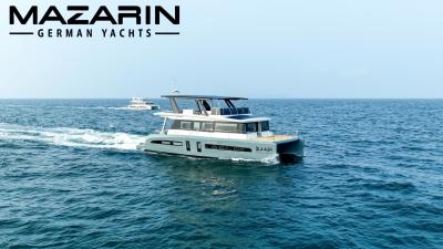 China High Performance Electric Catamaran 55ft Hybrid Catamaran Yacht CE Class A Certified for sale
