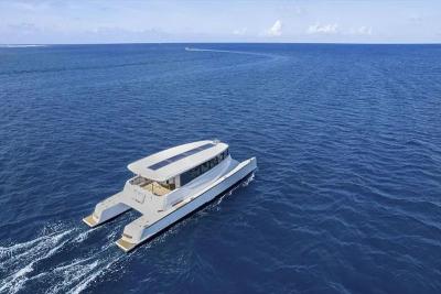 China Pure Electric Drive Ferry Catamaran For Water Bus Tourism Transport Upgrading for sale