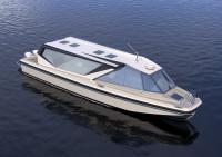 China Mazarin Aluminium Ferry 14m Passenger Boat For Tourism Shuttle for sale