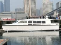 China Mazarin HSF40 Fiberglass Catamaran Passenger Ferry For Scenic Tourism Water Bus Service for sale