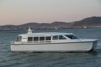 China Commercial Catamaran Ferry Anti Seasickness Island Transport Catamaran Boat for sale