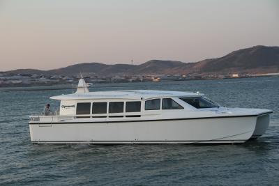 China Commercial Catamaran Ferry Anti Seasickness Island Transport Catamaran Boat for sale
