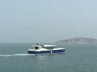 China 59 Passengers Catamaran Ferry Anti Roll Stability Shallow Draft Boats for sale