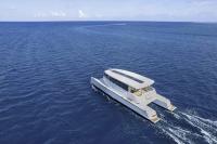 China 14 Meters Electric Ferry Boat Low Noise High Stability Catamaran Passenger Boat for sale
