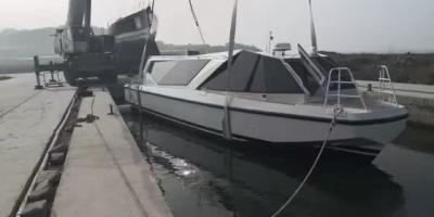 China 14m High Strength Aluminum Ferry Boat With High Efficiency Operational Non Slip Deck for sale
