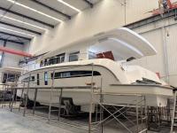 China MAZARIN 55 Catamaran Sailboat with 16.76 meters length, YANMAR 4JH80 diesel engines, and Solar Panel System for Ocean Cruising for sale