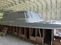 China 37ft Motor Catamaran with CFD-optimized hull design offering exceptional fuel economy and directional stability for sale