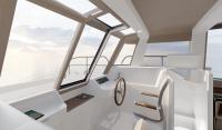 China 37ft Motor Catamaran with CFD-optimized hull design offering exceptional fuel economy and directional stability for sale