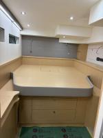 China 55ft Fiberglass Sailing Catamaran with Flybridge for Ocean Cruising and Yacht Charter for sale