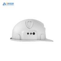 China Construction And Mining Wireless GPS Tracker Waterproof Smart Safety Helmet for sale