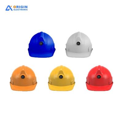 China Hard Smart Safety Helmet Construction Wireless Mining GPS Tracker Easy Installation for sale