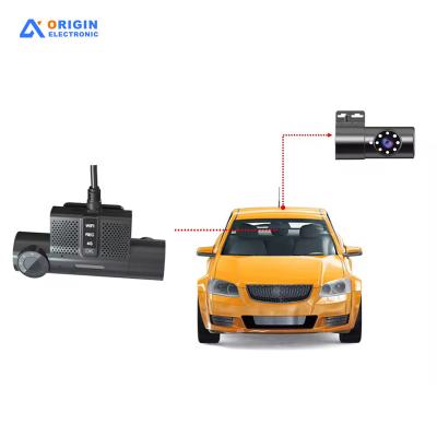 China Mini 3CH Car Camera Recorder With Built-in 4G & GPS Supports TTS Voice Broadcast & Emergency Snapshots for sale