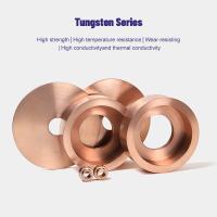 China 80 20 /  75 25 Tungsten Alloy Products Rings Easy Cutting For Electronics for sale