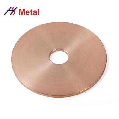 China W50Cu50 W60Cu40 Tungsten Copper Alloy Round Plate for Aerospace Applications 11.85 g/cm3 for sale