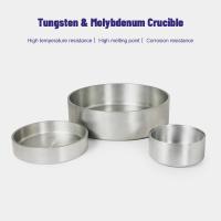 China ASTM B386 99.95% Pure Molybdenum Crucible Mo Pot 2620°C Melting Point for Vacuum Coating for sale
