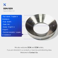 China W1 Tungsten Products Rotatable Lathed Tungsten Sputtering Target for sale