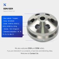 China Nickel Iron Tungsten Heavy Alloy Parts ASTM B 777 High Wear Resistant 17.1-18.5 g/cm3 for sale