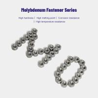 China Mo1 Mo2 Heavy Non Ferrous Metals Molybdenum Hex Nuts Black Or Polish Surface for sale