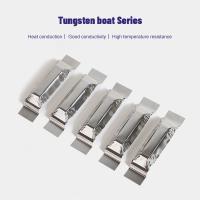 China Metallizing Wolfram Tungsten Boats For Vacuum Thermal Evaporation for sale