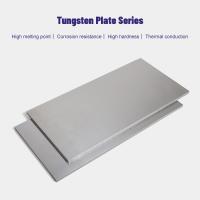 China ASTM B760 Pure Tungsten Plate W1 W2 99.5% Purity 3420°C Melting Point for sale