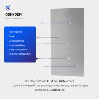 China 99.95% Pure Tungsten Alloy Sheet 6mm Thickness Hot Rolling Tungsten Plate for sale