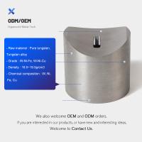 China ASTM B760 Tungsten Products Rolling Forging Tungsten Worm Weights for sale