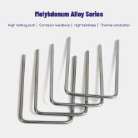 China High Temp Tungsten Molybdenum Alloy Spare Parts Diameter 10mm Length 200mm for sale