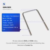 China Molybdenum Alloy Parts 200mm Length 99.95% Purity for High Temperature Furnaces for sale