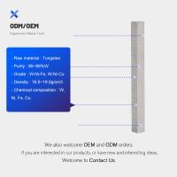 China 99.95% Pure Tungsten Flat Bar Low Thermal Expansion 3420°C Melting Point for sale