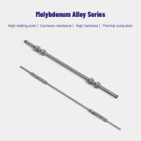 China Customized Length Molybdenum Screw Rod Thread Strong Wear Resistance for sale
