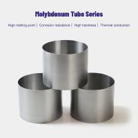 China Custom Molybdenum Tube Pipe 30-50mm Diameter Forging for LED Lamps High Temperature for sale