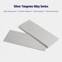 China Wag Silver Tungsten Alloy Sheet And Plate Polished Ground Surface for sale