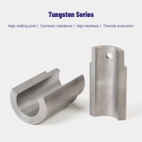 China 99.95% Molybdenum Sand Blasted Fabricated Parts for Chemical Industry High Temperature Strength for sale
