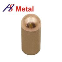China Tungsten Copper Alloy Rod Bar WCu 70 80 85 90 Round 10 Micron Density 14.5-16.5 g/cm³ for sale