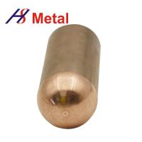 China Tungsten Copper Alloy Rod Bar WCu 70 80 85 90 Round 10 Micron Density 14.5-16.5 g/cm³ for sale