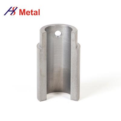 China 99.95% Molybdenum Sand Blasted Fabricated Parts for Chemical Industry High Temperature Strength for sale