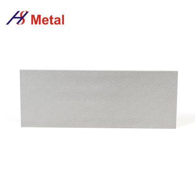 China 99.95% Pure Tungsten Alloy Sheet 6mm Thickness Hot Rolling Tungsten Plate for sale