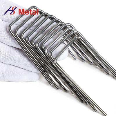 China High Temp Tungsten Molybdenum Alloy Spare Parts Diameter 10mm Length 200mm for sale