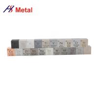 China Molybdenum Metal Cube Crafts Titanium Niobium Cube Molybdenum Nickel Iron Copper Block for sale
