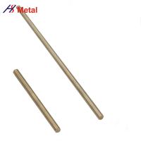 China Tungsten Copper Rod Polished 75W 25Cu Bar Copper Tungsten Rod Alloy 14.0-16.5 g/cm³ for sale