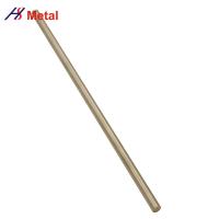 China Tungsten Copper Rod Polished 75W 25Cu Bar Copper Tungsten Rod Alloy 14.0-16.5 g/cm³ for sale