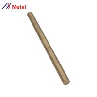 China Tungsten Copper Rod Polished 75W 25Cu Bar Copper Tungsten Rod Alloy 14.0-16.5 g/cm³ for sale