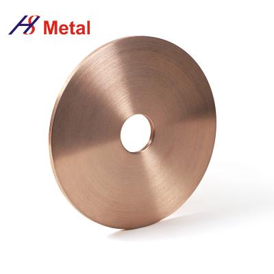 China Tungsten Copper Alloy Disc 14-16 g/cm³ Density 150-200 W/mK Thermal Conductivity for sale